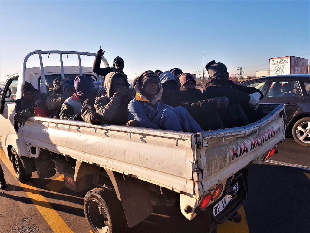 CARRYING PEOPLE ON CONSTRUCTION VEHICLES IS A VIOLATION OF REGULATIONS ...